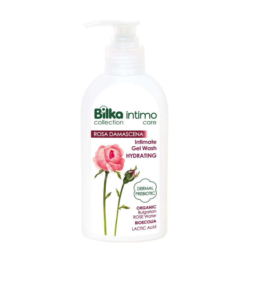 BILKA INTIMO ROSA DAMASCENA INTIMATE HYDRATING GEL WASH 200ML | Rosh Medical Company